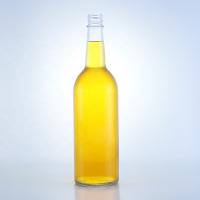 China Extra Flint Luxury Design 1L Glass Bottle Perfect for Vodka Collar Material Glass for sale