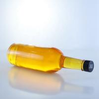 China Extra Flint Luxury Design 1L Glass Bottle Perfect for Vodka Collar Material Glass for sale