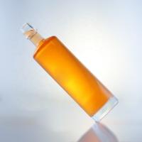 China 750 ml Sealing Type Cork Extra Flint Chinese Beverage Glass Packing Bottles For Vodka for sale
