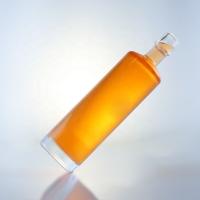 China 750 ml Sealing Type Cork Extra Flint Chinese Beverage Glass Packing Bottles For Vodka for sale