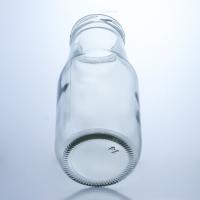 China 250ml Glass Food Jar for Milk Juice Sealing Type SCREW CAP Body Material Glass for sale