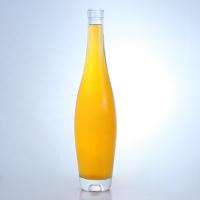 China Acceptable Customer's Logo Luxury Glass Bottle for Vodka Whiskey Tequila Gin Brandy for sale