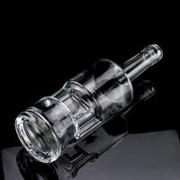 China Collar Material Glass Vodka Bottle 500ml700ml for Liquor Manufacturing Industry for sale