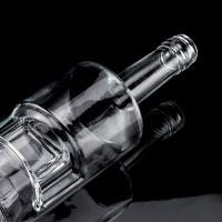China Collar Material Glass Vodka Bottle 500ml700ml for Liquor Manufacturing Industry for sale