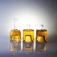 China Glass Body Latest Model Mini Liquor Whisky Bottle with Aluminium Cap 50ml 100ml 200ml for sale