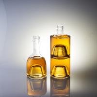 China Glass Body Latest Model Mini Liquor Whisky Bottle with Aluminium Cap 50ml 100ml 200ml for sale