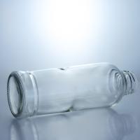 China Glass Bottle with Metal Lid Food Grade Best Seller Juice Milk Ketchup Salad Chili Sauce for sale