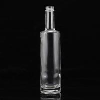 China Engraved Surface 750ml Glass Bottle for Industrial and Glass Collar in Mexico Tequila for sale