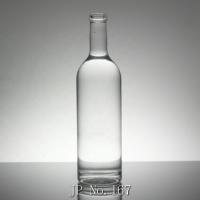 China 800ml 1000ml 3000ml Big Capacity Whisky Glass Bottle Round 500ml Square Glass Water Bottle for sale