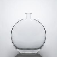 China Customized Shape Acceptable Glass Liquor Bottle for Brandy Tequila Customized Logo Acceptable for sale