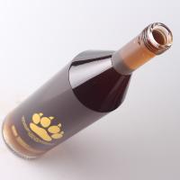 China Body Material Glass Handmade Transparent Bottle Transparent Glass Liquor Bottle for sale