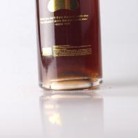 China Body Material Glass Handmade Transparent Bottle Transparent Glass Liquor Bottle for sale