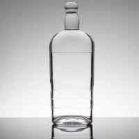China Unique Women Shaped Vodka Glass Bottle with Decal and Assortment of Capacity Choices for sale