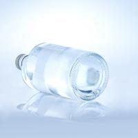 China Collar Material Glass 750ml Twist Shape Glass Bottles for Clear or Customized for sale