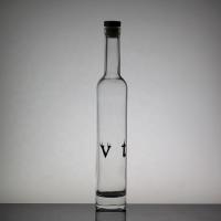 China Screen Printing Distinctive Tall Thin Bottle Long Glass Vodka Bottle 500ml 750ml for sale