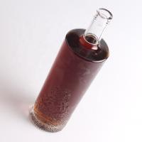China Uso de Vodka Las Mejores Botellas de Ron de Whisky Transparentes de 50 cl con Corcho for sale