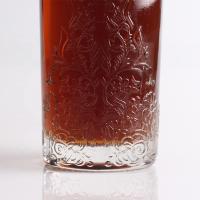 China Uso de Vodka Las Mejores Botellas de Ron de Whisky Transparentes de 50 cl con Corcho for sale
