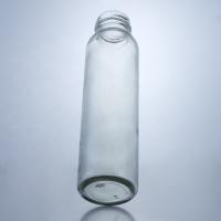 China Industrial Beverage General Flint Glass Water Bottle with Screw Cap 350ml 500ml 750ml for sale