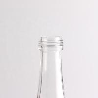 China Bottle Color Clear Super Flint Glass 750ml Juice Glass Bottle with Aluminum Lid for sale
