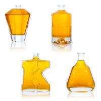 China end Other Beverage 500ml '700ml 750ml Glass Bottle for Tequila Gin Rum Whiskey Vodka for sale