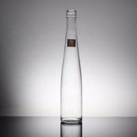 China Transparent Round 700ml 350ml Custom Mineral Water Glass Bottle for Industrial Beverage for sale