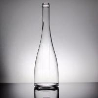 China Transparent Round 700ml 350ml Custom Mineral Water Glass Bottle for Industrial Beverage for sale