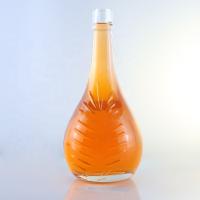 China Champagne 1L Glass Bottles with Decal Screen Printing and Cork Sealing Customized Option for sale
