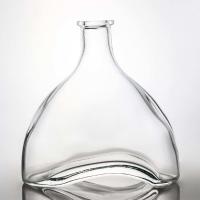 China Glass Collar end 500ml 700ml 750ml 780ml Gin Rum Whiskey Tequila Spirit Bottle for Cork for sale