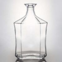China Glass Collar end 500ml 700ml 750ml 780ml Gin Rum Whiskey Tequila Spirit Bottle for Cork for sale