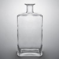 China Glass Collar end 500ml 700ml 750ml 780ml Gin Rum Whiskey Tequila Spirit Bottle for Cork for sale