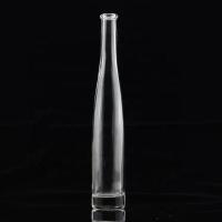 China 200ml 300ml 375ml Slender Shape Thin Glass Bottle for Vodka Manufacture Business for sale