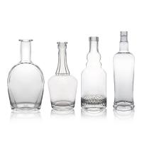 China 500ml 700ml 750ml 1000ml Long Neck Empty Glass White Wine Bottle with High Durability for sale