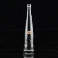 China 200ml 300ml 375ml Slender Shape Thin Glass Bottle for Vodka Manufacture Business for sale
