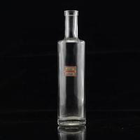 China 200ml 300ml 375ml Slender Shape Thin Glass Bottle for Vodka Manufacture Business for sale