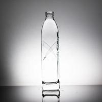 China Mineral Water Glass Bottle 750 Ml With Screw Cap Sealing Type For Holy Water for sale