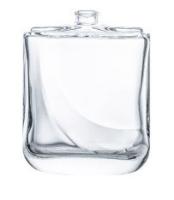 China Flint Glass Unique Square Matte Spray Bottle 30ml 50ml Luxury Frosted Perfume Bottle for sale