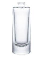 China Flint Glass Unique Square Matte Spray Bottle 30ml 50ml Luxury Frosted Perfume Bottle for sale