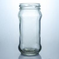 China Clear Glass Jam Honey Jelly Storage Jar with Metal Seal Lid 25 ml to 1000 ml for sale