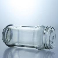 China Clear Glass Jam Honey Jelly Storage Jar with Metal Seal Lid 25 ml to 1000 ml for sale