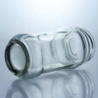 China Clear Glass Jam Honey Jelly Storage Jar with Metal Seal Lid 25 ml to 1000 ml for sale
