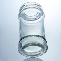 China Unique Design 100ml 300ml 500ml Country Honey Glass Jar with Lid Clear Glass Products for sale