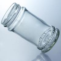 China Unique Design 100ml 300ml 500ml Country Honey Glass Jar with Lid Clear Glass Products for sale