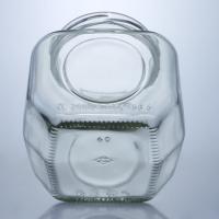 China 600ml Glass Food Jar for Honey Chili Sauce Convenient and Stylish Aluminum Lid for sale