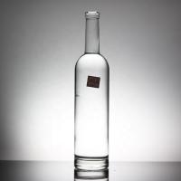 China Collar Material Glass 700ml 750ml Fashionable Wine Bottle for Liquor for sale