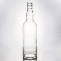 China Hot Clear Crystal White Glass Bottle for Wine Gin Whiskey Tequila 500ml 700ml 750ml 1000ml for sale