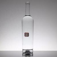 China Clear or Customized Bottle Color Personalized Vodka Glass Bottle for Bulk Orders for sale