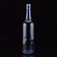 China 750ml Colorful Glass Liquor Bottle With Gold Collar Material and end Design for Vodka for sale