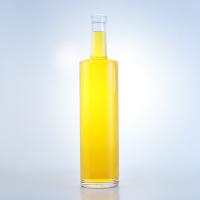 China Customized Logo Sealing Type Cork Glass Bottle for Whisky Vodka Tequila Gin Rum Made for sale