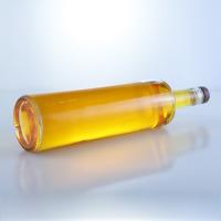 China Customized Logo Sealing Type Cork Glass Bottle for Whisky Vodka Tequila Gin Rum Made for sale