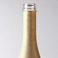China Clear or Customized 750ml Tactual Champagne Bottle 75cl Empty Painting Glass Bottle for sale